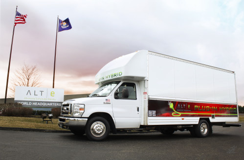 ALTe plug-in electric hybrid powertrain to double MPG for Ford E350 ...